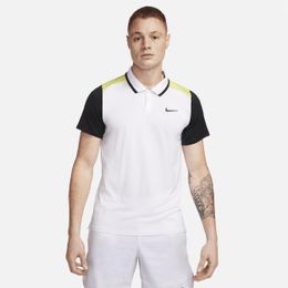 NikeCourt Advantage Dri-FIT Tennis-Poloshirt für Herren - Weiß