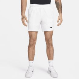 NikeCourt Advantage Dri-FIT Tennisshorts für Herren (ca. 18 cm) - Weiß