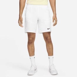 NikeCourt Advantage Herren-Tennisshorts (ca. 23 cm) - Weiß