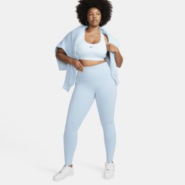 Nike Universa Leggings in voller Länge mit Taschen, mittlerem Halt und hohem Bund für Damen - Blau