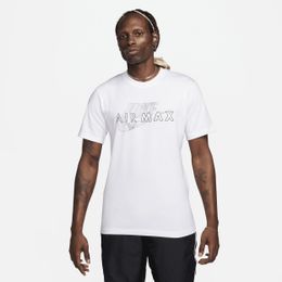 Nike Air Max Kurzarm-T-Shirt für Herren - Weiß