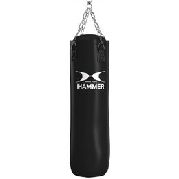 Boxsack HAMMER "Black Kick" Gr. 1, schwarz, Boxsäcke, B/H: 35cm x 100cm, unifarben, Logo, B:35cm H:100cm