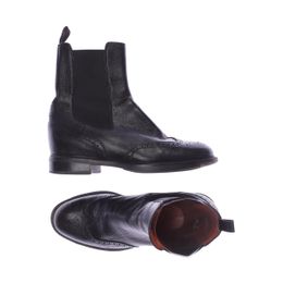 Santoni Damen Stiefelette, schwarz