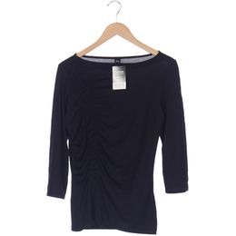 s.Oliver Selection Damen Langarmshirt, marineblau