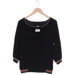 1 2 3 Paris Damen Pullover, schwarz, Gr. 36