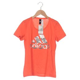 Adidas Damen T-Shirt, orange, Gr. 36