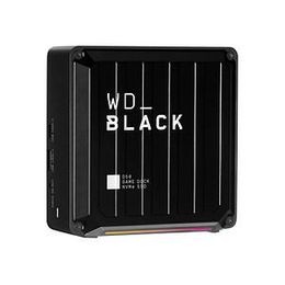 Western Digital WD_BLACK D50 Game Dock 2 TB externe SSD-Festplatte schwarz