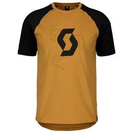 Scott - Icon Raglan S/S - T-Shirt Gr L gelb