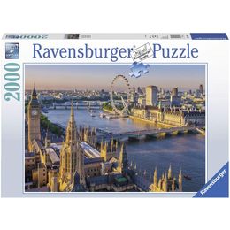 Ravensburger Puzzle Stimmungsvolles London, 2000 Puzzleteile, Made in Germany, FSC® - schützt Wald - weltweit, bunt