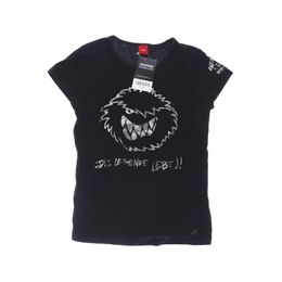 s.Oliver Mädchen T-Shirt, schwarz