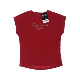 Pepe Jeans Damen T-Shirt, rot, Gr. 128