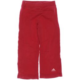 Adidas Mädchen Stoffhose, rot