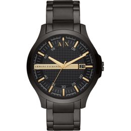 Quarzuhr Armani Exchange "AX2413" Armbanduhren schwarz Herren Quarzuhren