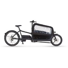 E-Bike Prophete "CARGO Plus 22.ETL.10" E-Bikes Gr. 48 cm, 20 Zoll (50,80 cm), schwarz E-Bikes