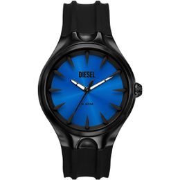 Quarzuhr Diesel "STREAMLINE" Armbanduhren schwarz (schwarz, blau) Herren Quarzuhren