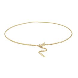 Goldkette Vivance "golden snake" Halsketten Gr. Gelbgold 375, gelb (gelbgold 375) Damen