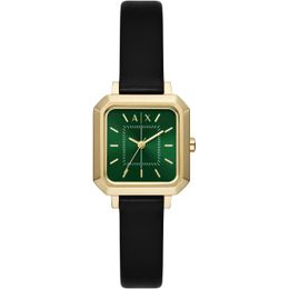 Quarzuhr Armani Exchange Armbanduhren schwarz Damen Quarzuhren