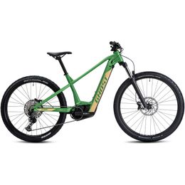 E-Bike GHOST "E-Teru B Advanced" E-Bikes Gr. 38 cm, 29 Zoll (73,66 cm), grün (beige, khaki, schwarz) E-Bikes