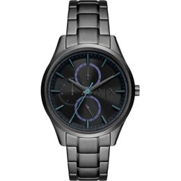 Multifunktionsuhr Armani Exchange Armbanduhren schwarz Herren Hochzeitsmode