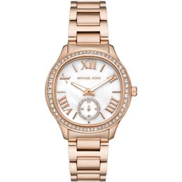 Quarzuhr Michael Kors "SAGE" Armbanduhren rosegold (roségoldfarben) Damen Quarzuhren