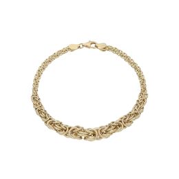 Königsarmband Vivance "mit Verlauf" Armbänder Gr. Gelbgold 375, gelb (gelbgold 375) Damen Armbänder