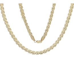 Goldkette Vivance "rose necklace" Halsketten Gr. Gelbgold 375, gelb (gelbgold 375> <) Damen Goldketten