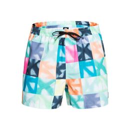 Quiksilver Boardshorts »Dye Check 15"« grün S - US-Größen US-Größen S Recyceltes Material: recycelter...