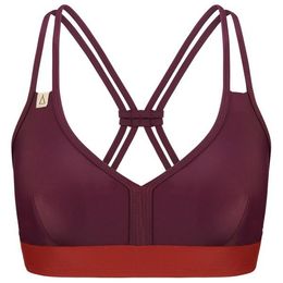 INASKA - Women's Top Wild - Bikini-Top Gr S rot