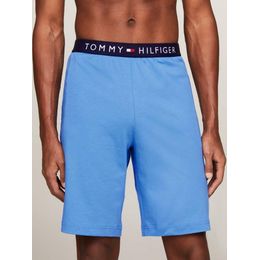 Tommy Hilfiger Underwear Shorts JERSEY SHORT mit Logobund, blau