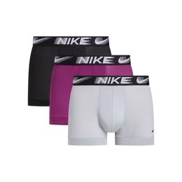 NIKE Underwear Trunk (Packung, 3-St) mit kontrastfarbenem Logoschriftzug, bunt