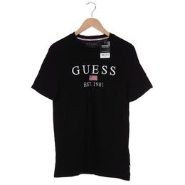 Guess Herren T-Shirt, schwarz, Gr. 48