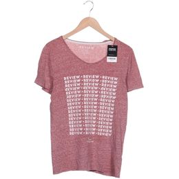 Review Herren T-Shirt, bordeaux, Gr. 46