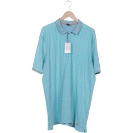 Lerros Herren Poloshirt, blau, Gr. 58