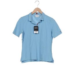 Tommy Hilfiger Damen Poloshirt, hellblau, Gr. 38