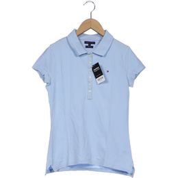 Tommy Hilfiger Damen Poloshirt, hellblau, Gr. 36