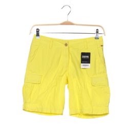 Napapijri Damen Shorts, neon, Gr. 34