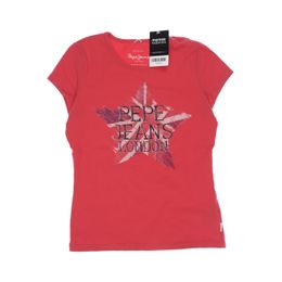 Pepe Jeans Damen T-Shirt, rot, Gr. 164