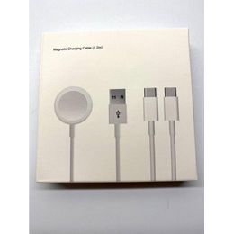 OIITH iPhone & Apple Watch 3in 1 Ladekabel 2x USB-C + Magnetisch / USB USB-Ladegerät