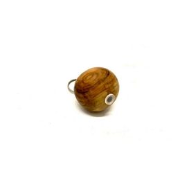 Olivenholz-erleben Schlüsselanhänger Schlüsselanhänger als Amulett für Asche aus Olivenholz / Kugel (1-tlg)