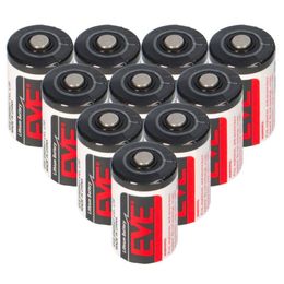 eve 10x eve Lithium 3,6V Batterie ER14250 1/2 AA ER 14250 Batterie