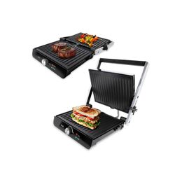 ADE Kontaktgrill 3-in-1 Sandwichmaker Paninitoaster Tischgrill