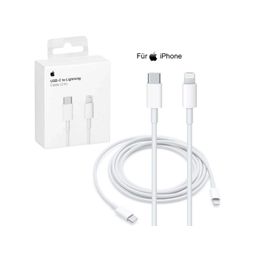 OIITH Apple MD819ZM/A iPhone Lightning auf USB Kabel 2m Ladekabel USB-Ladegerät