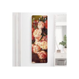 Bilderdepot24 Garderobenpaneel rot Blumen Floral Kunst Auguste Renoir