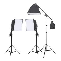 DOTMALL Fotostudio-Beleuchtung Set mit Stativ und Softbox Lampenstativ