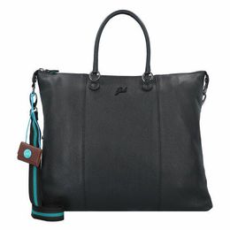 Gabs G3 Plus 5 in 1 Schultertasche Leder 43 cm nero