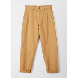 s.Oliver Stoffhose Relaxed: Twill-Hose aus Baumwollmix