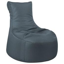 Sitzsack SITTING POINT "Keiko Swing", grün (salbei), B:65cm H:90cm T:95cm, Polyester, Polystyrol, Sitzsäcke