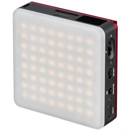 BRESSER Pocket LED 5W Bi-Color Dauerlicht für den mobilen Einsatz und Smartphone-Fotografie