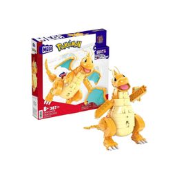 Mattel HKT25 - Mega - Pokémon - Dragoran Bauset mit 388 Teilen