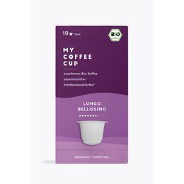 My Coffee Cup Lungo Bellissimo Bio 10 Kapseln Nespresso® kompatibel
